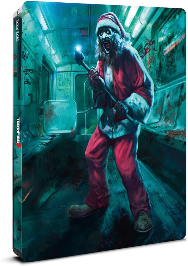 Terrifier 3 Limited Edition Steelbook (UK) 4K Ultra HD (Region Free/B ...